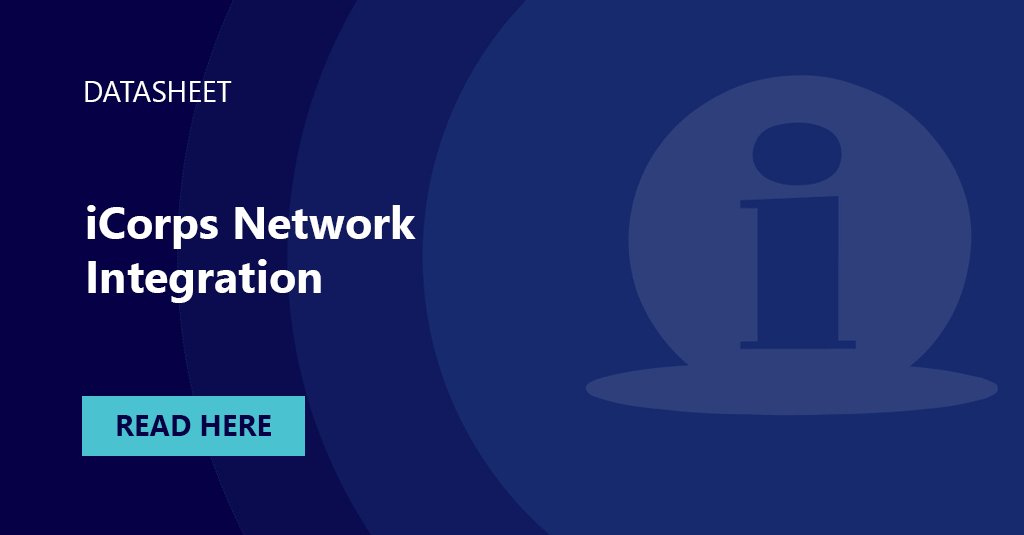 Datasheet: iCorps Network Integration